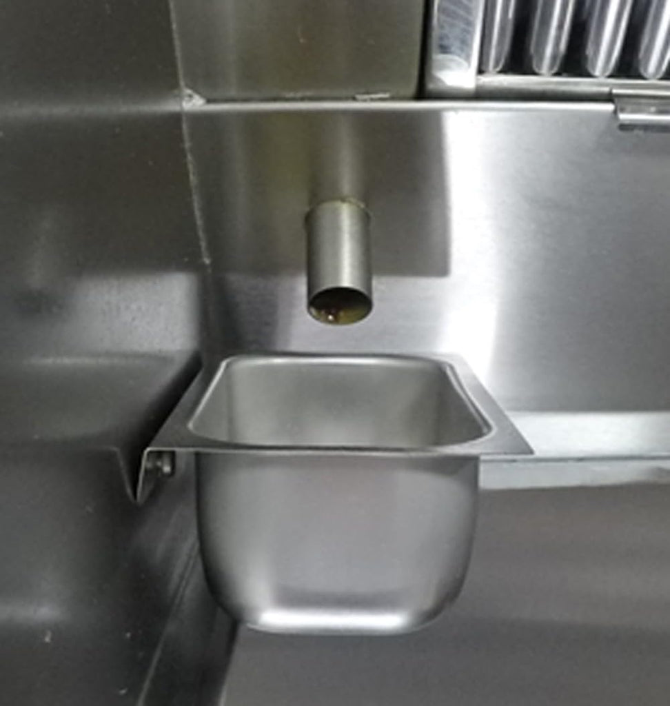 Grease Cup Holders for Commercial Kitchen Canopy Hoods - 2.5" Deep Dri ...