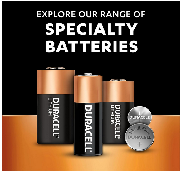 Duracell LR44 1.5V/B Alkaline Battery (A76 / V12GA / 76A) – Cool ...