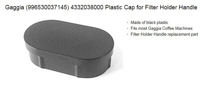 Gaggia 4332038000 End Plug Cap for Portafilter Handle – Cool Products ...